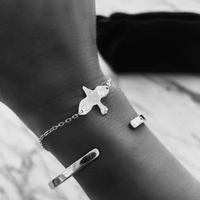 SILVER DOVE BRACELET | EMMA ISRAELSSON