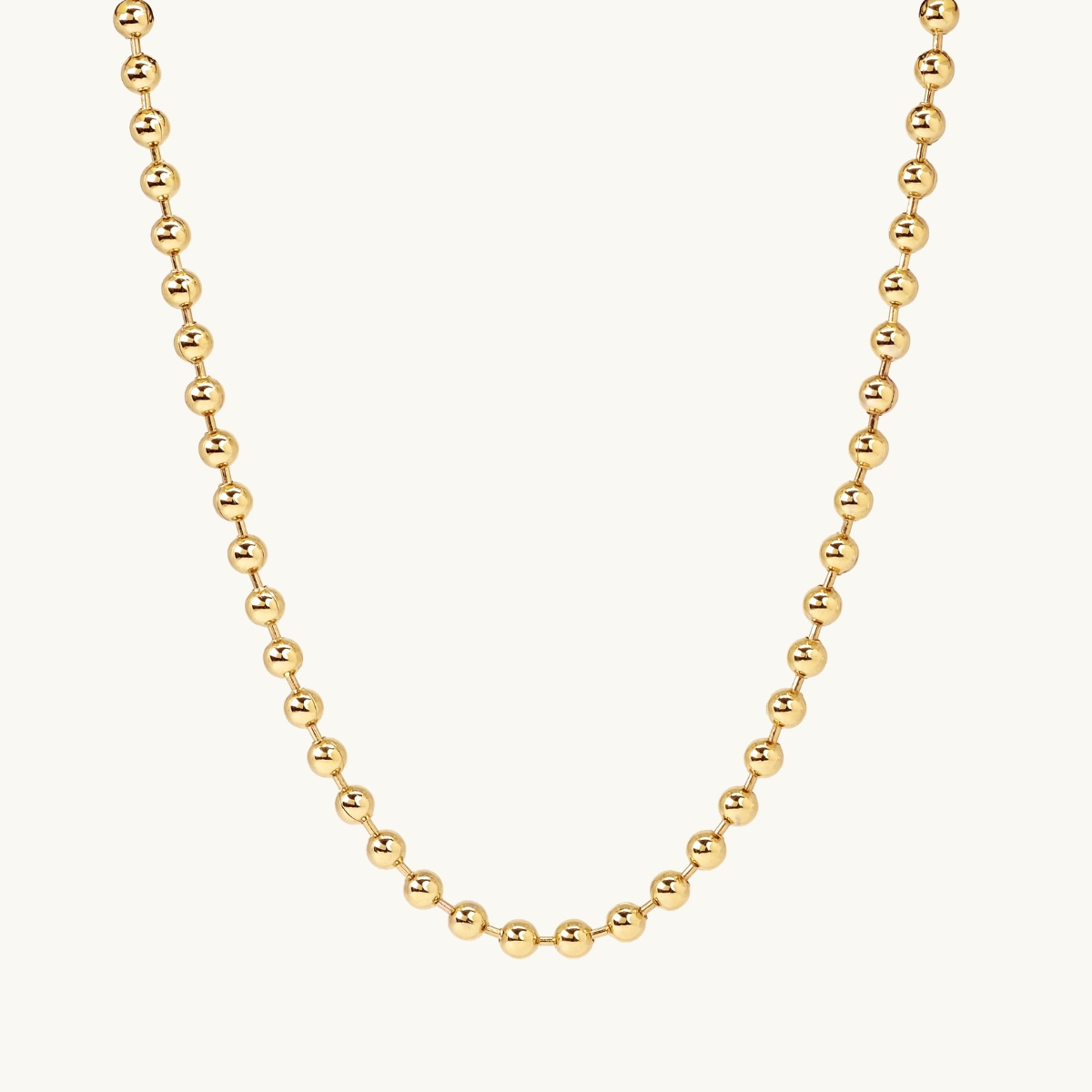 LARGE GLOBE CHAIN GOLD