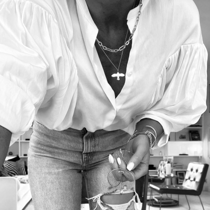 FAITH NECKLACE SILVER | EMMA ISRAELSSON