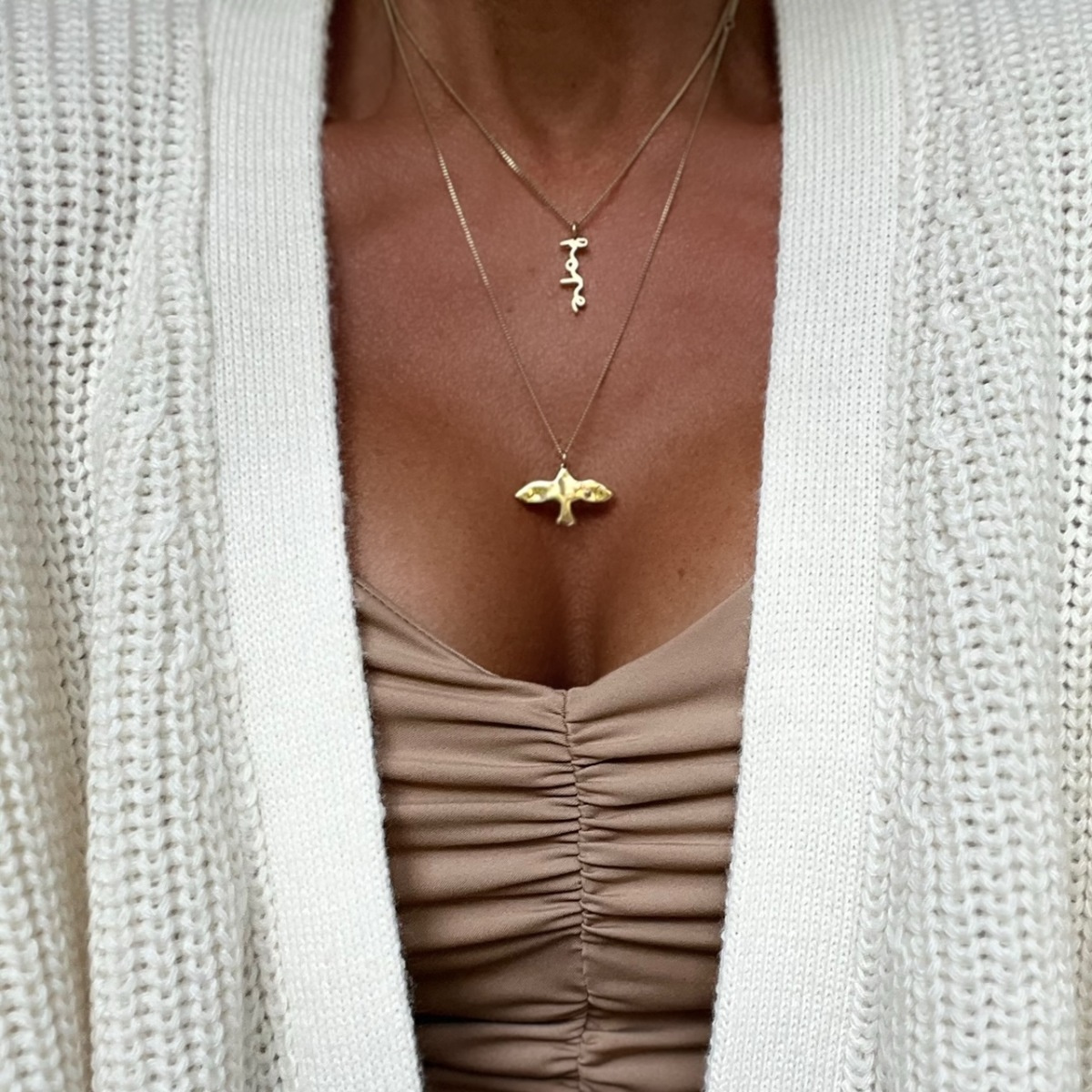 HOPE NECKLACE GOLD | EMMA ISRAELSSON