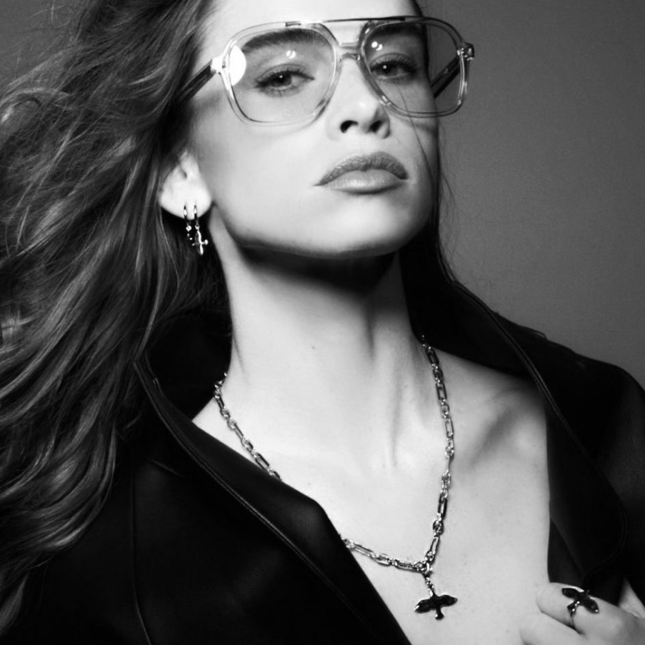 ORGANIC DOVE CHUNKY CHAIN NECKLACE SILVER | EMMA ISRAELSSON